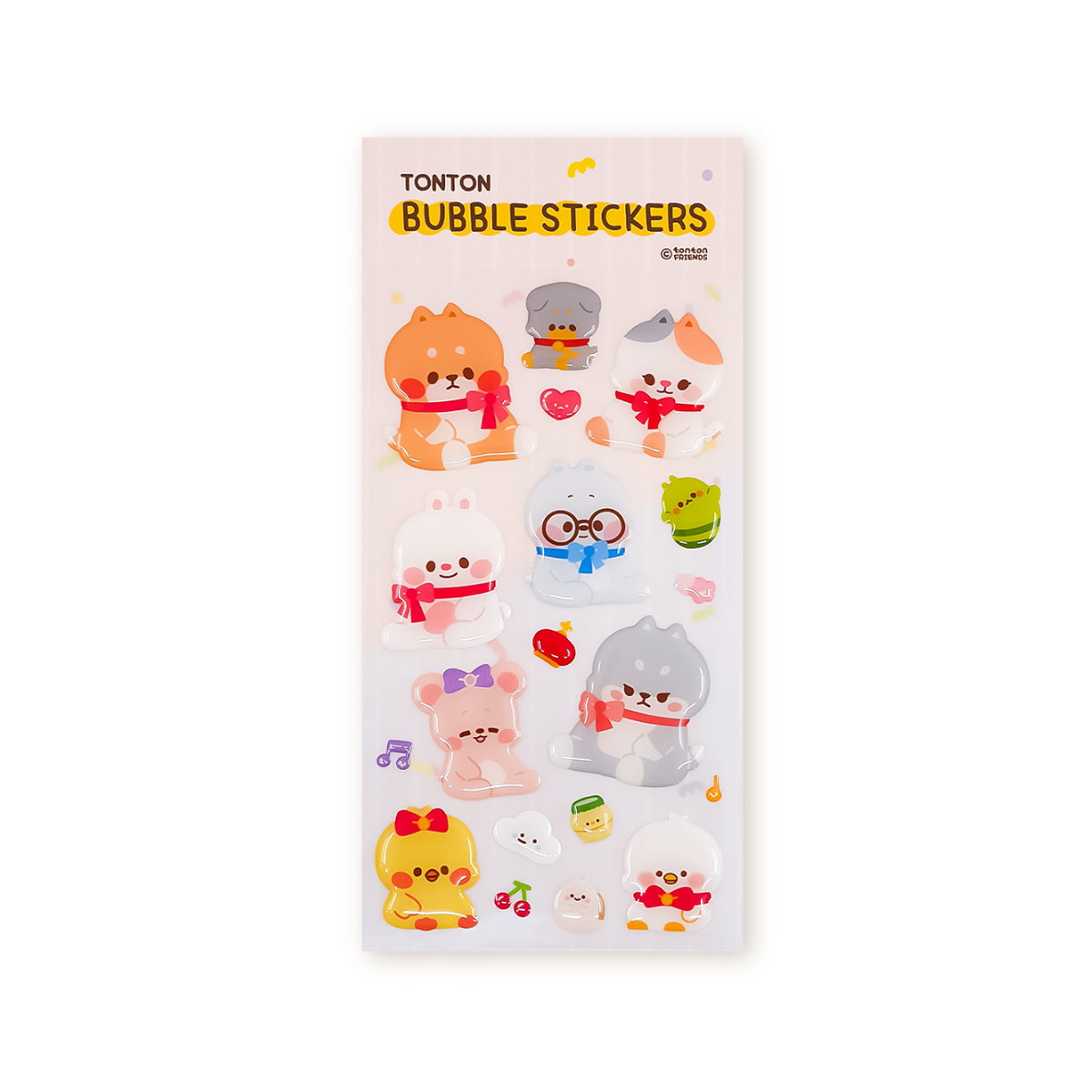 Tonton Friends Bubble Stickers – Tonton Forest